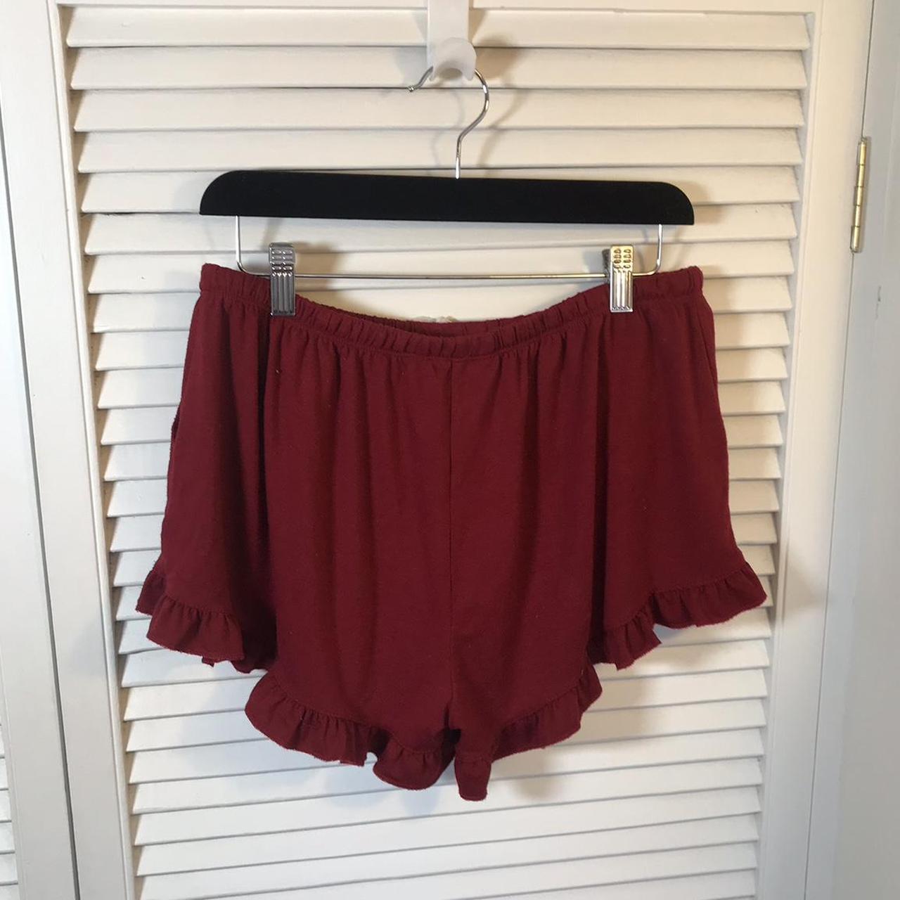 Red mini shorts Super cute and comfy shorts.... | Depop