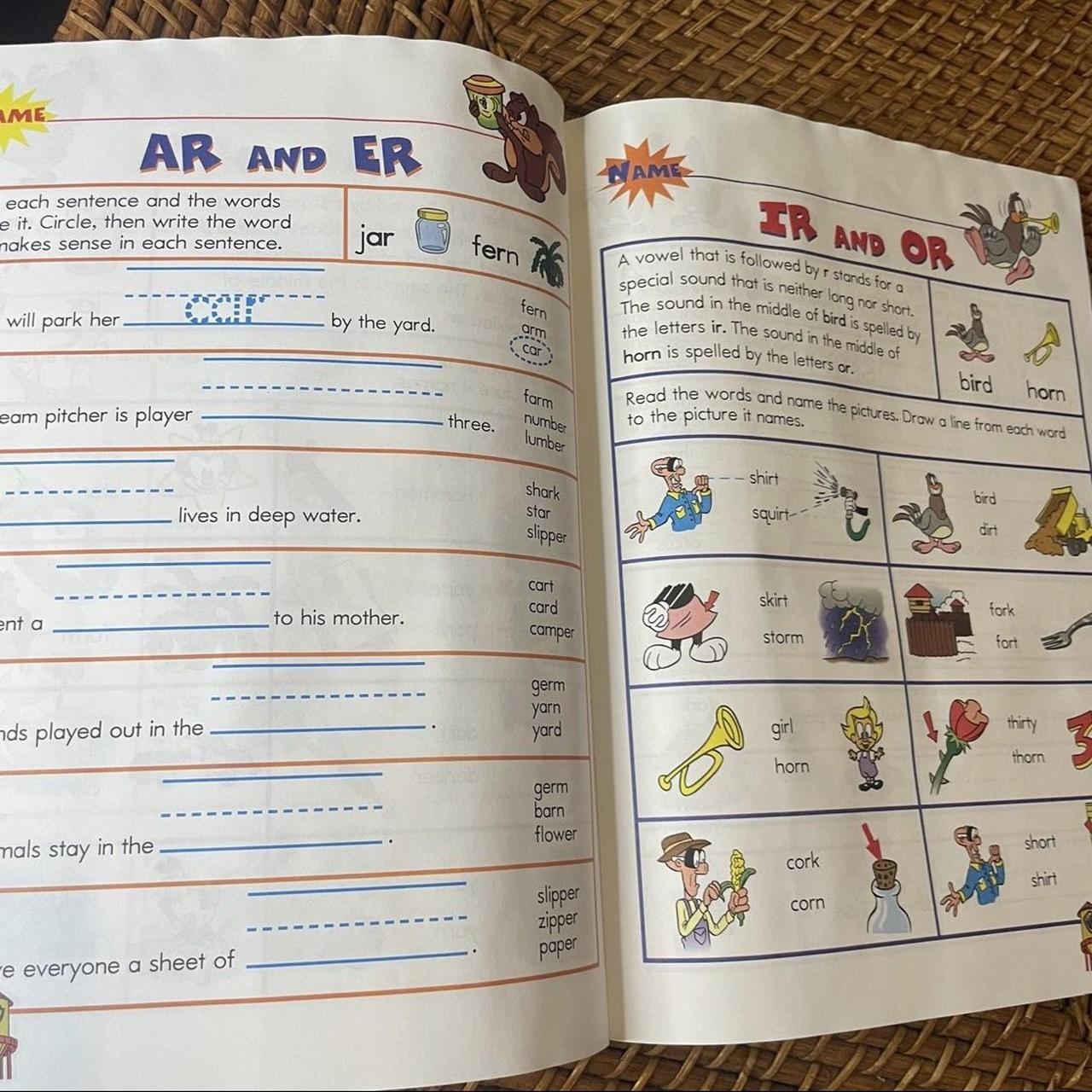 Animaniacs Phonics Work Book 90s Kids Vintage I’m... - Depop