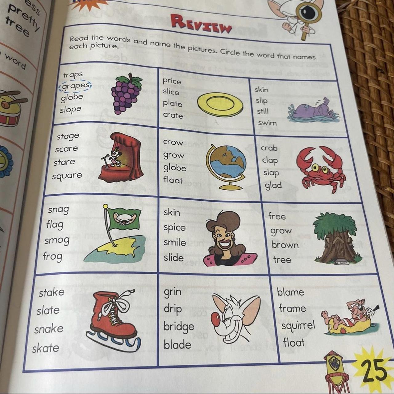 Animaniacs Phonics Work Book 90s Kids Vintage I’m... - Depop