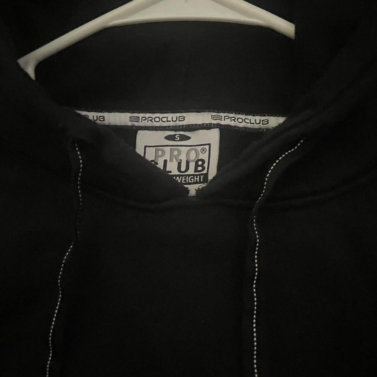 Black Pro club hoodie unisex #proclub#hoodies#winter - Depop