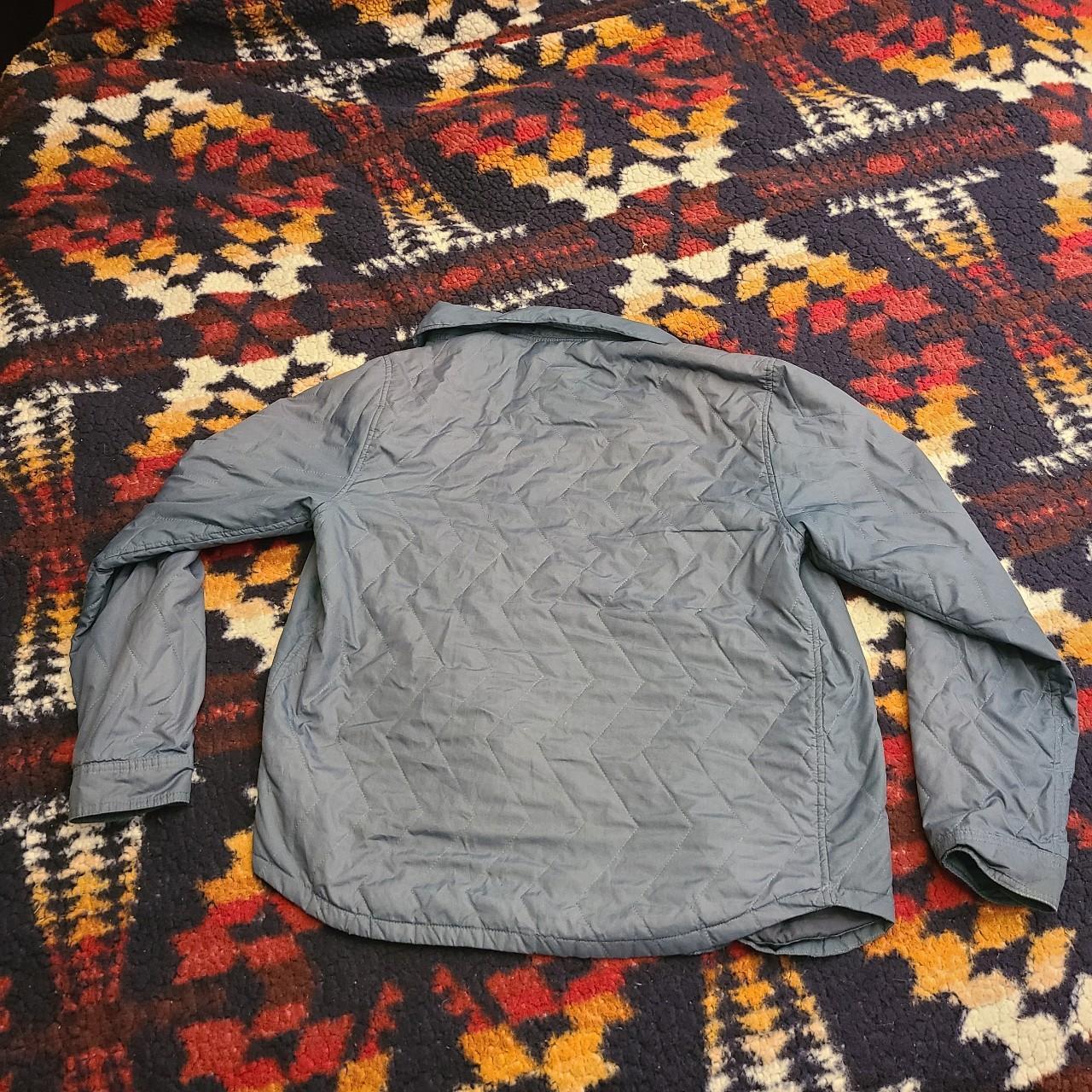 Mens vintage DC puffer jacket. Button up, some... - Depop