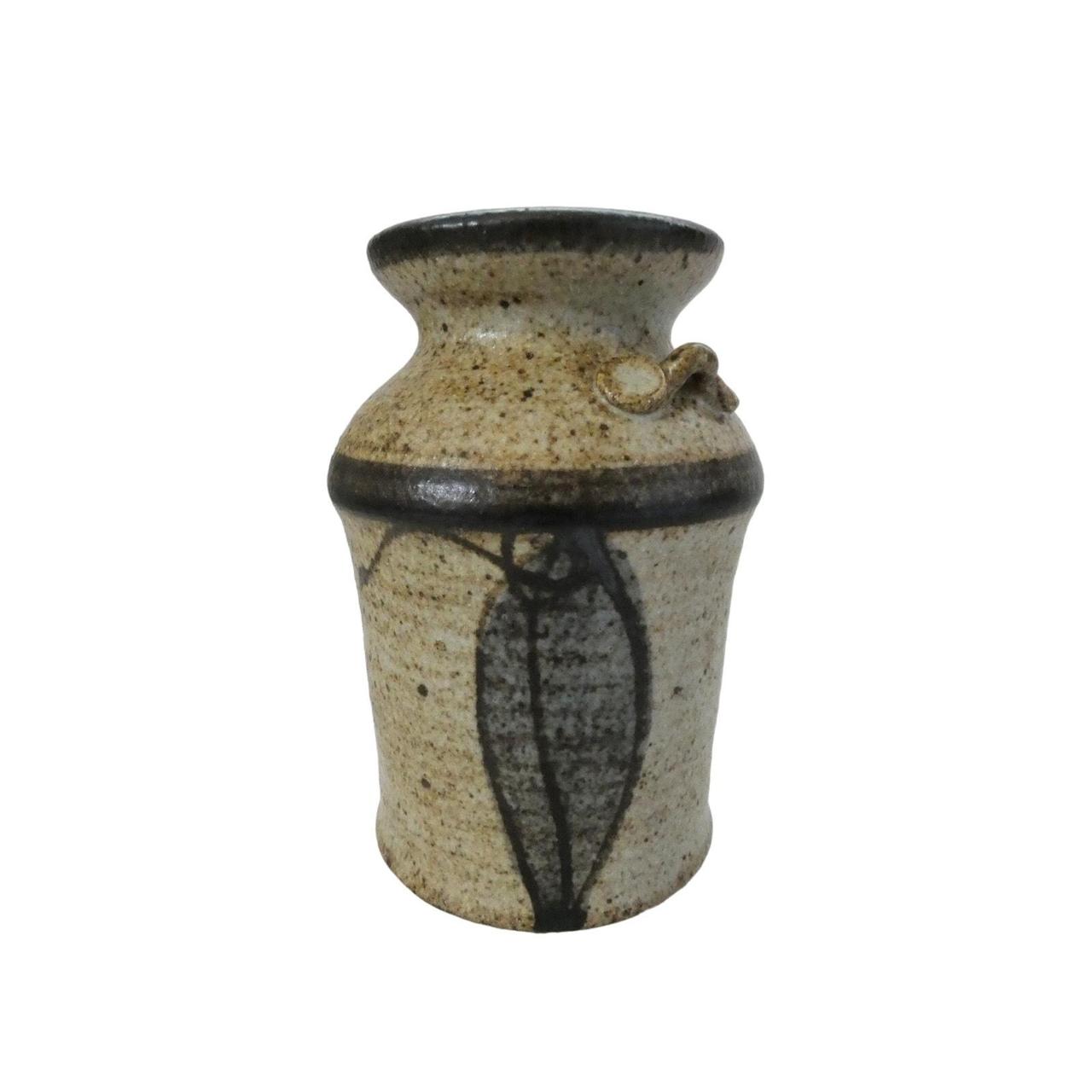 🌿 Taggerty Pottery Vintage Stoneware Vase 🏺 🔹... | Depop