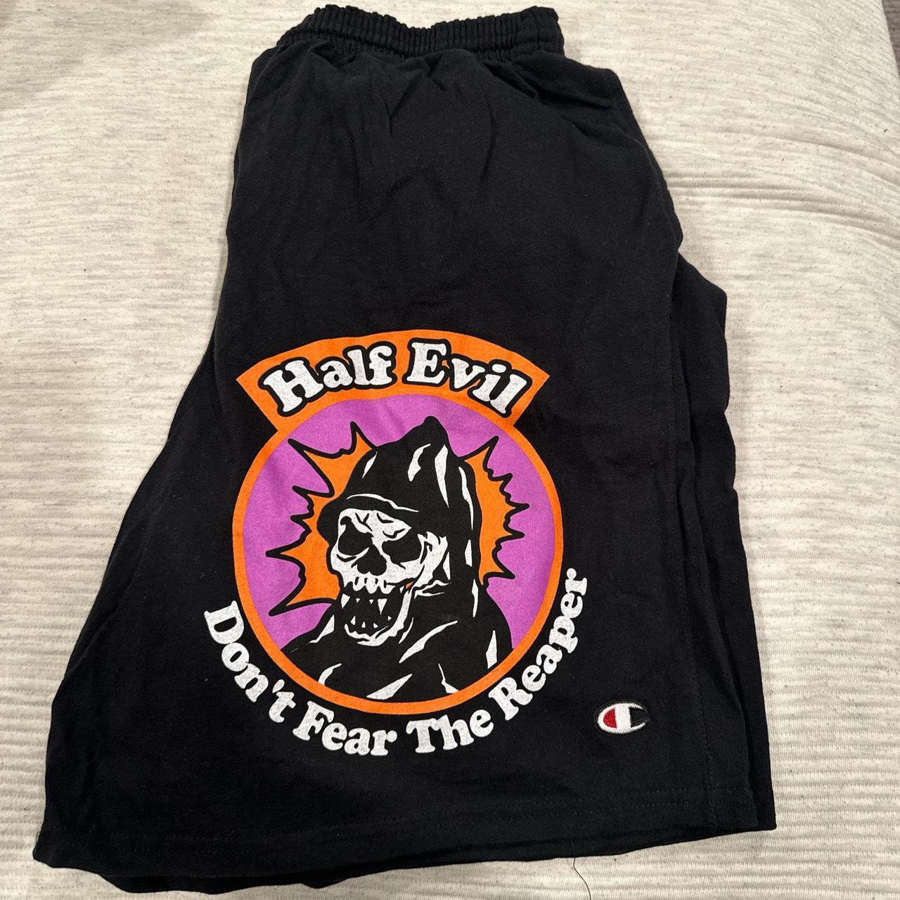 Half Evil 2019 Shorts Size L - Depop