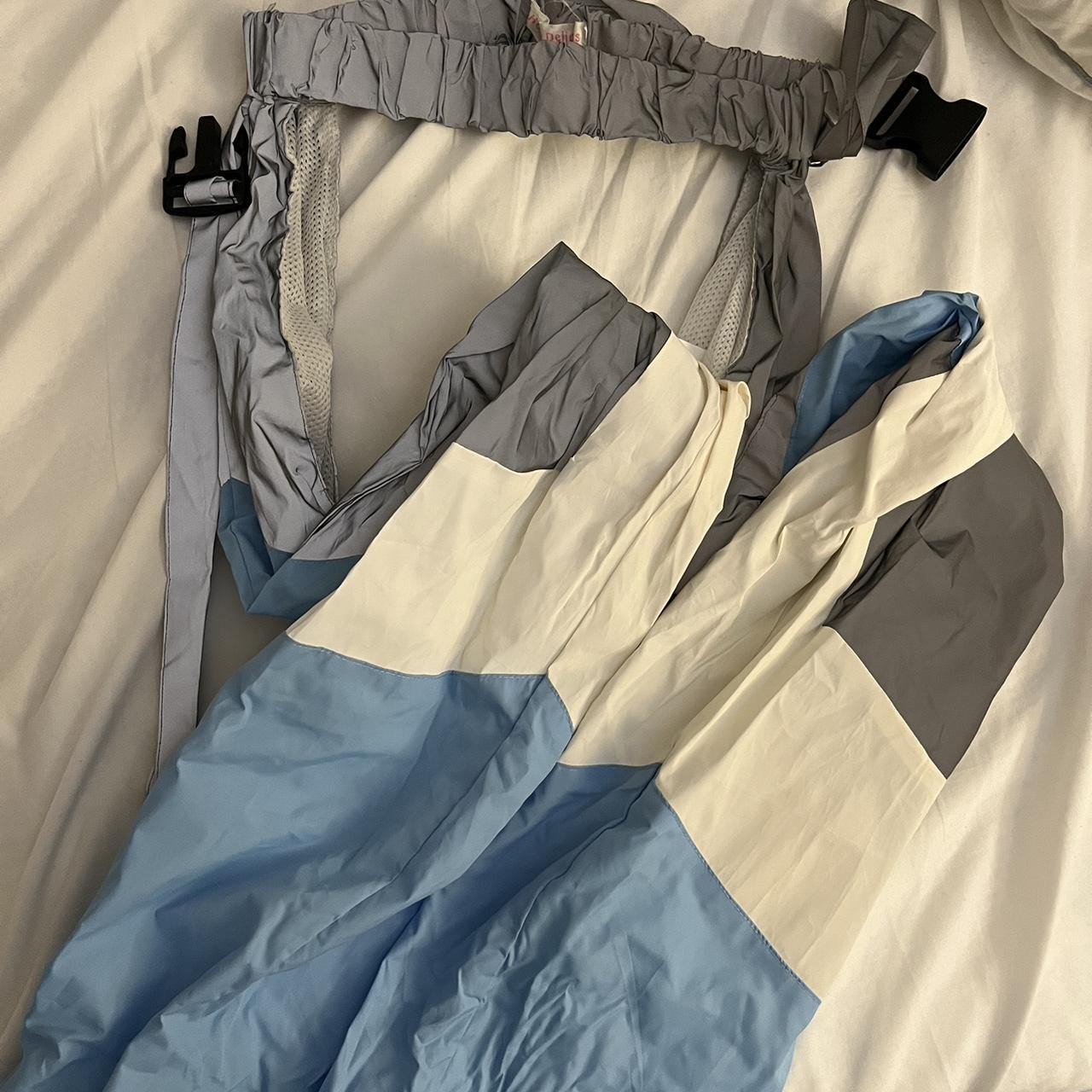 Reflective Rave Chaps - Depop