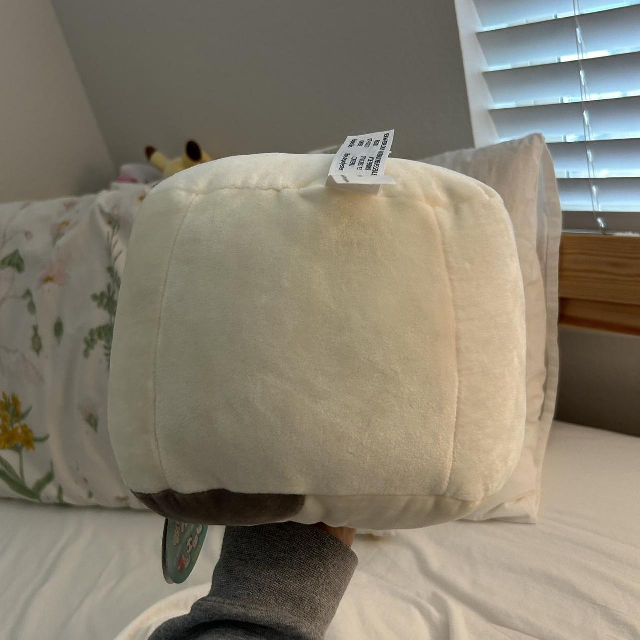 stackable squishmallow - karina • white cat with... - Depop