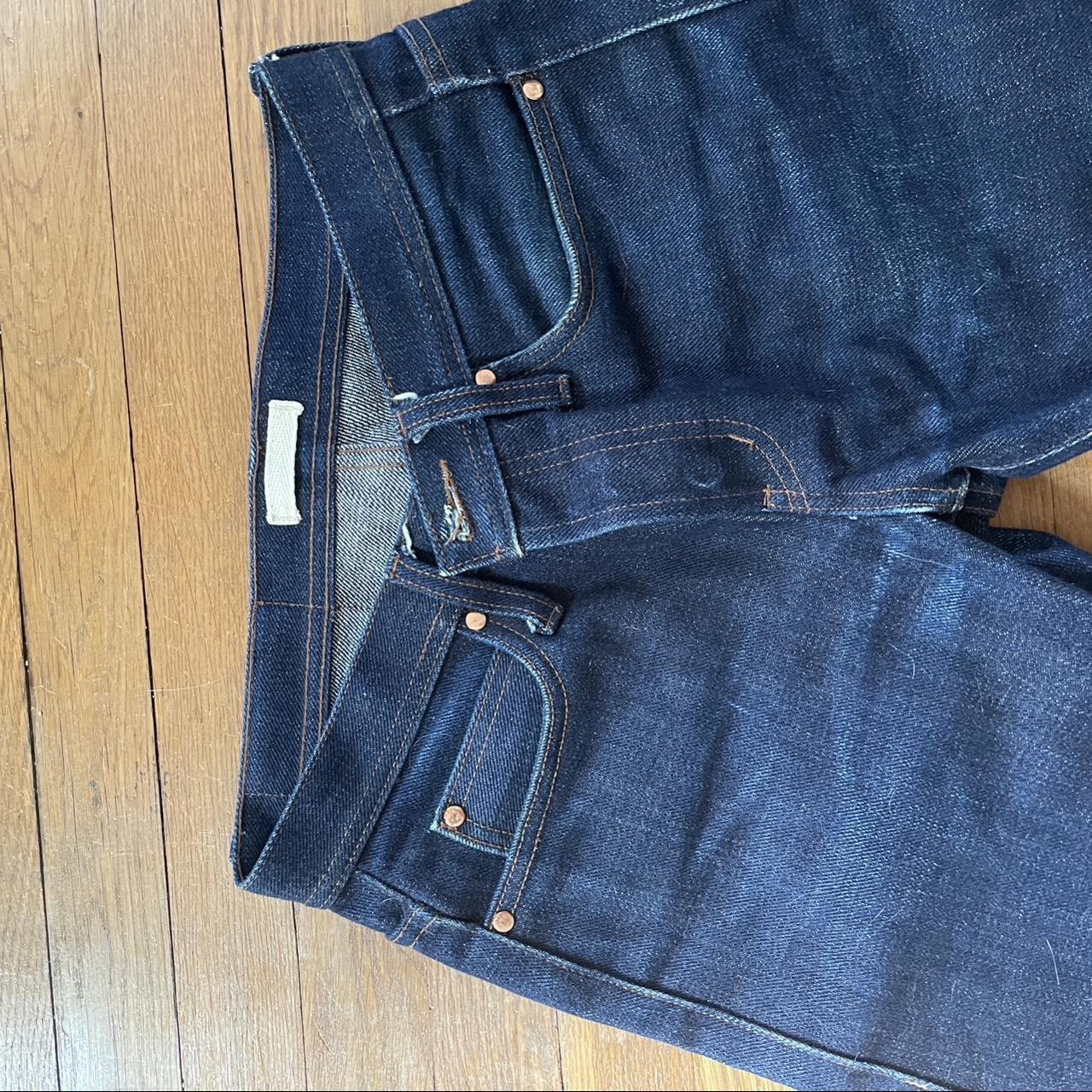 The Unbranded Brand Men's Navy Jeans | Depop