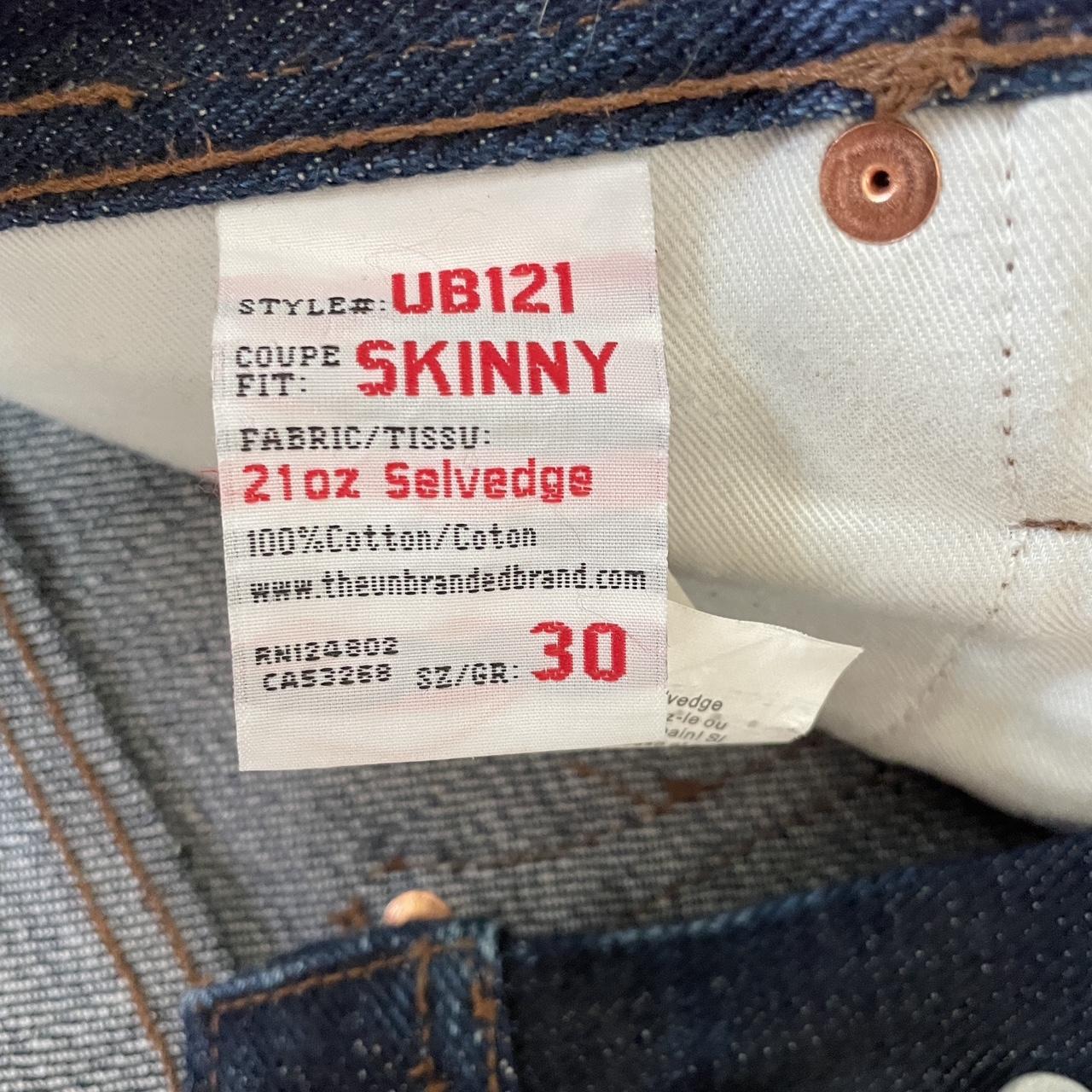 The Unbranded Brand Men's Navy Jeans | Depop