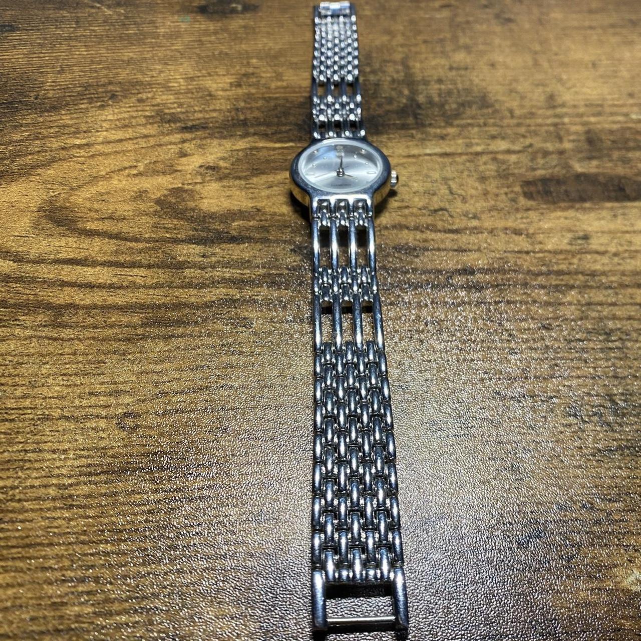 Geneva vintage watch stainless steel - Depop