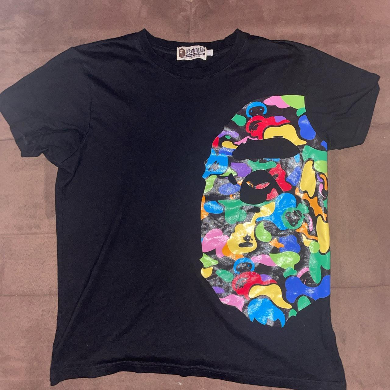 BAPE Baby Milo Graphic Art Vintage Tee Rare⭐️ fits... - Depop