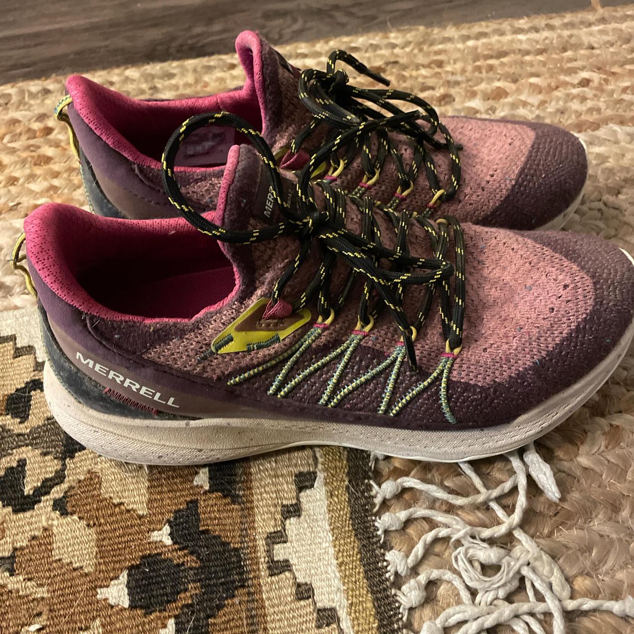 Barely worn Merrell shoes trail runners women’s size 10 - Depop