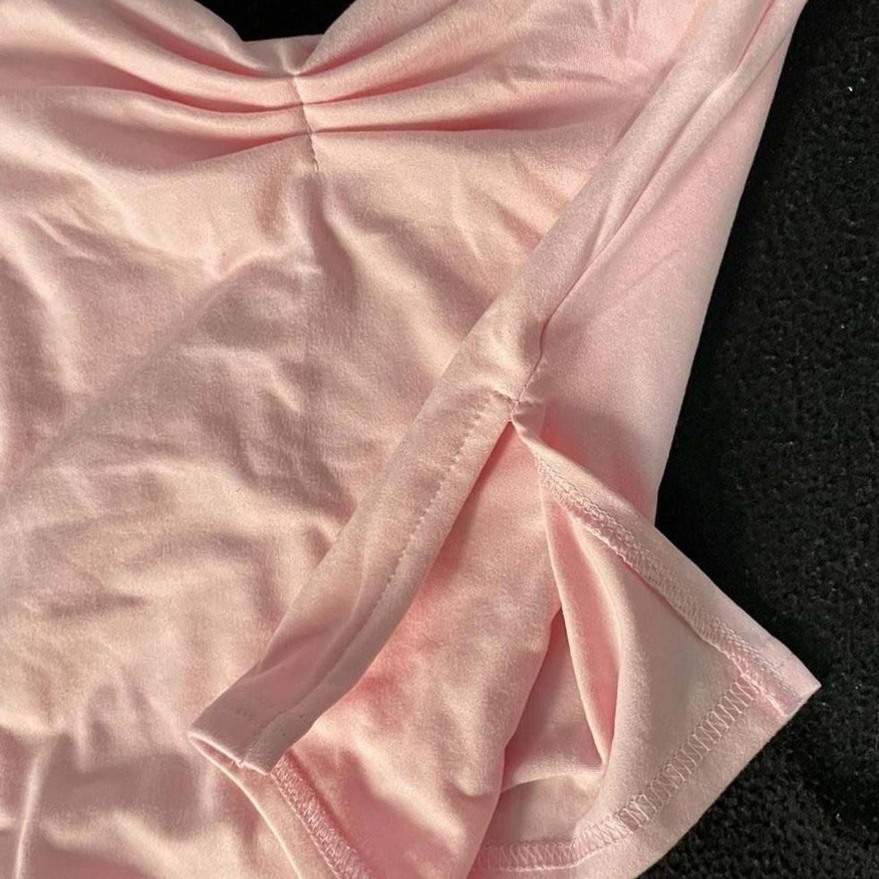 baby pink cami top - Depop