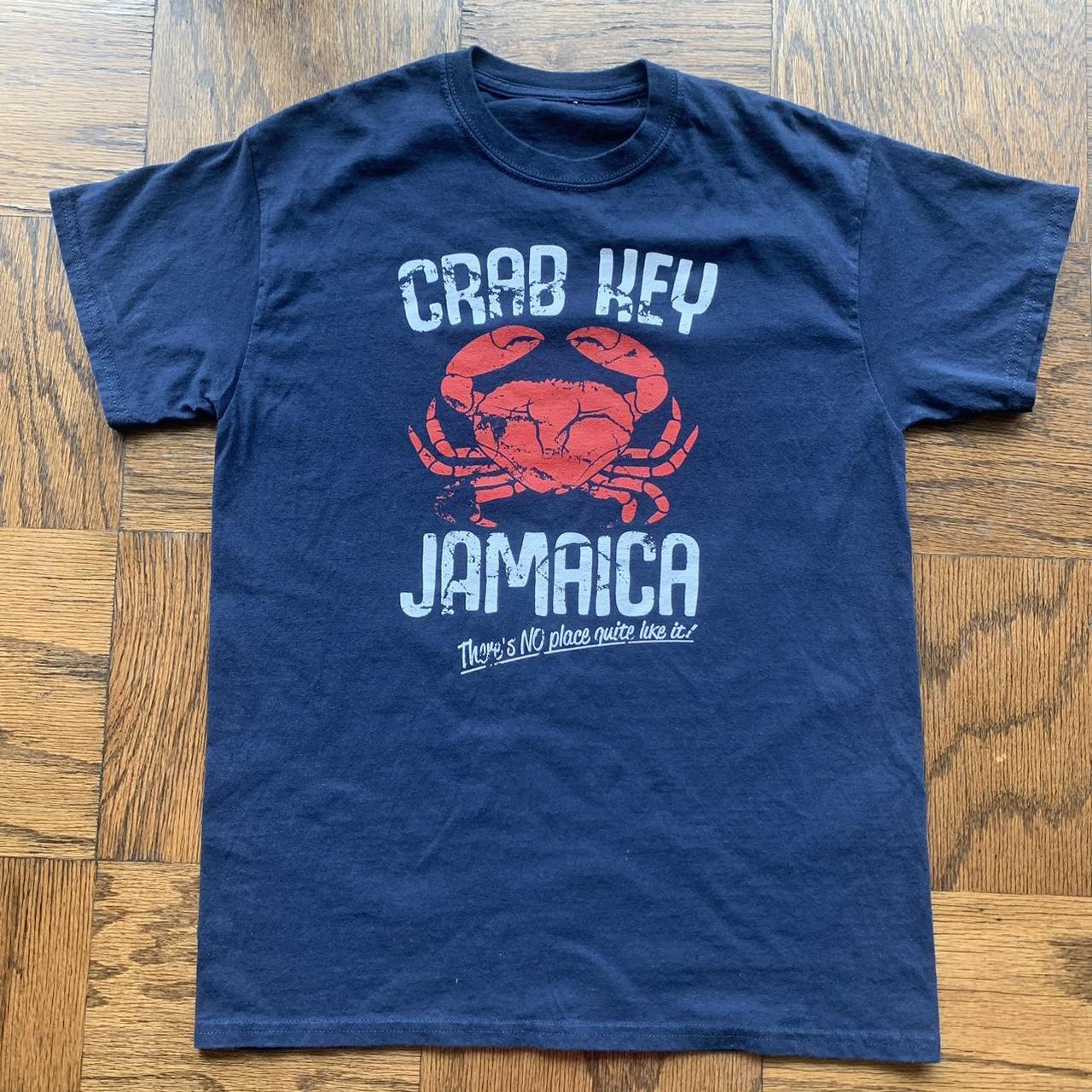 Crab Key Jamaica Shirt Size Medium | Runs a bit... - Depop