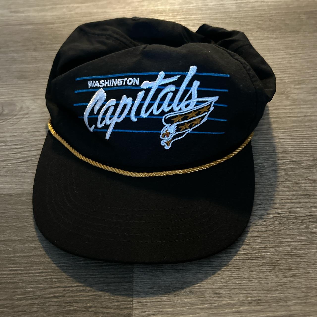 Washington Capitals Rope Hat Adjustable Button... - Depop