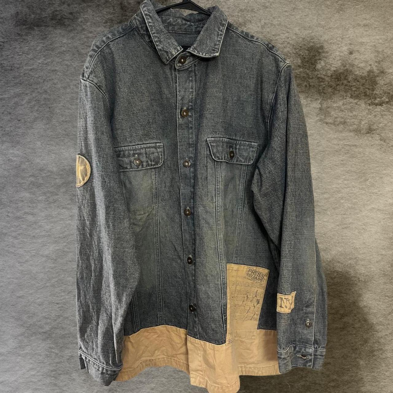 Vintage Sean Jean denim Jacket #seanjean #vintage - Depop