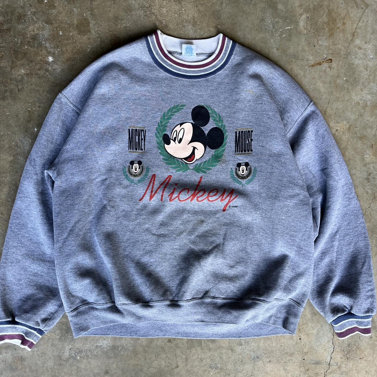 Large Mickey crew neck - Depop