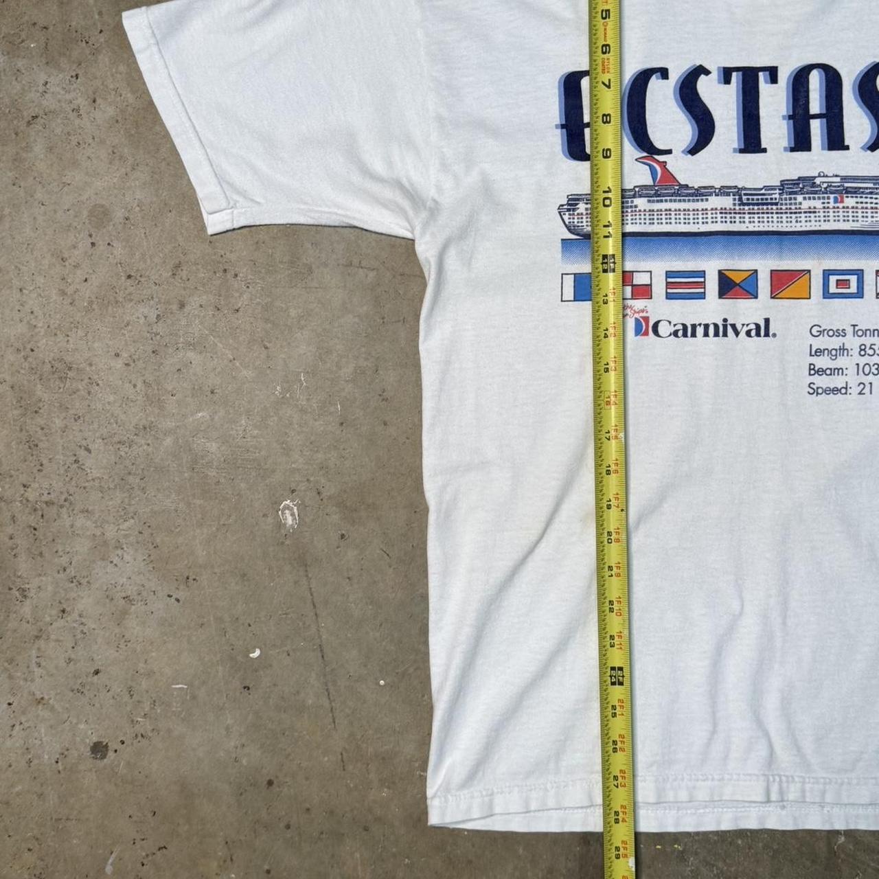 Vintage ecstasy carnival tee shirt Size L - Depop