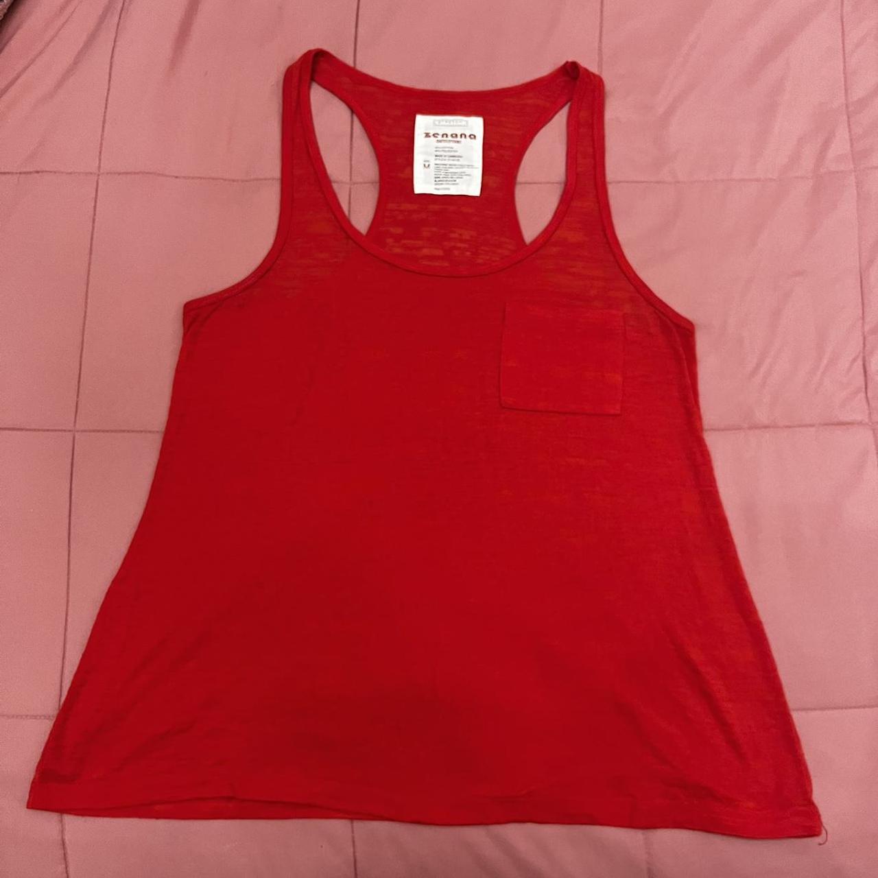 ☀️ Zenana Outfitters Red Tank Top ☀️ This Red Tank Depop
