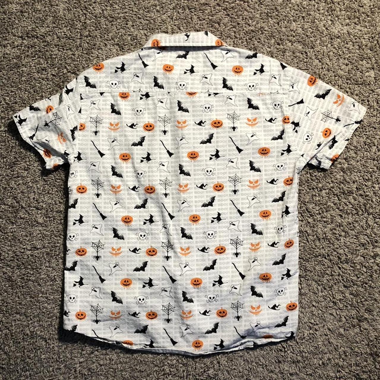 EighthAvenue Halloween Button Up Men’s SIZE... - Depop