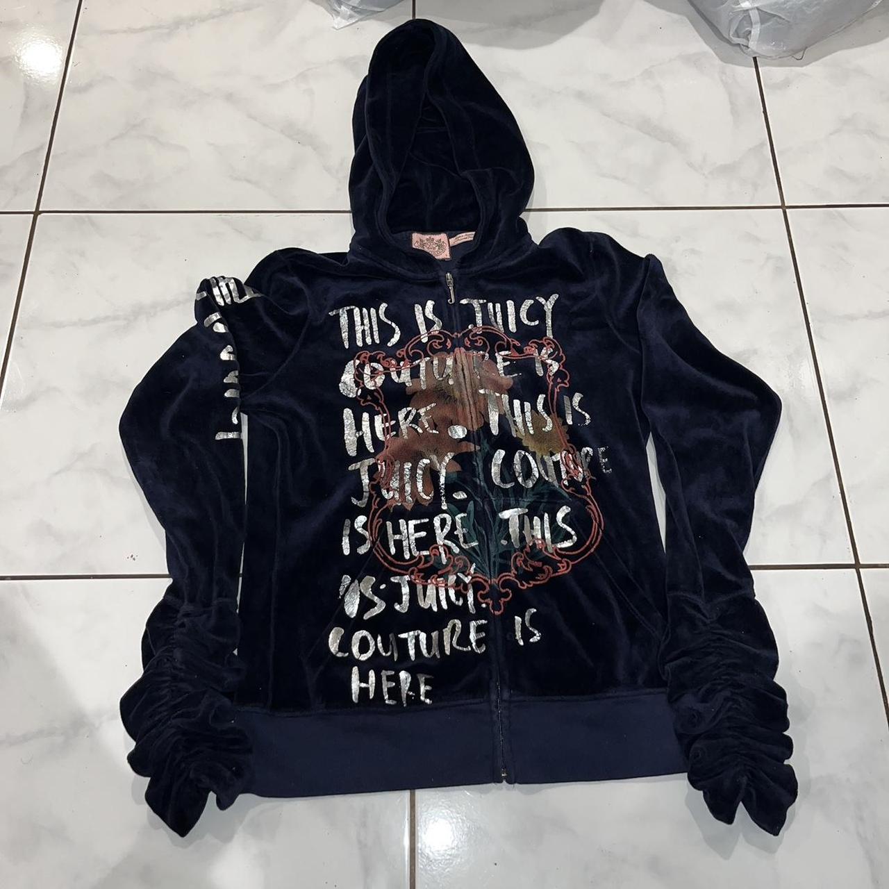 Womens Juicy couture zip up jacket size... - Depop
