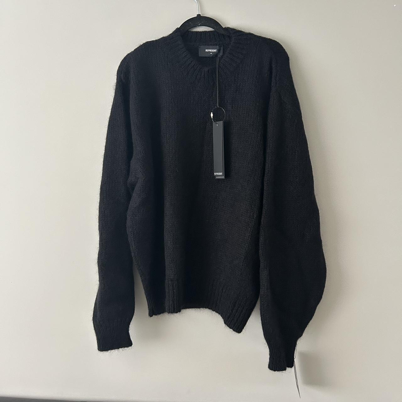 Black Represent Mohair Knit Unworn and brand new... - Depop