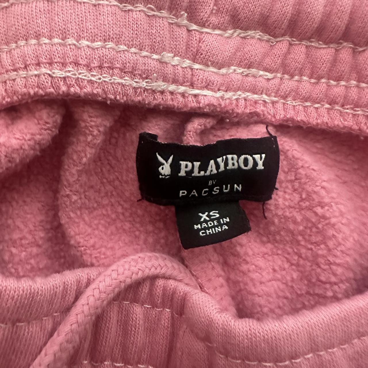 pink playboy by pacsun sweats! super cute just too... - Depop
