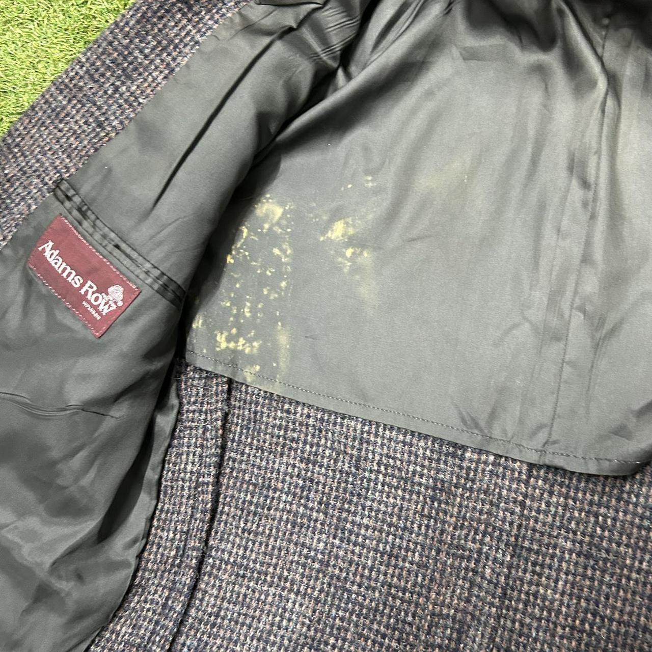 ADAMS ROW HARRIS TWEED VINTAGE BLAZER Size: No size... - Depop