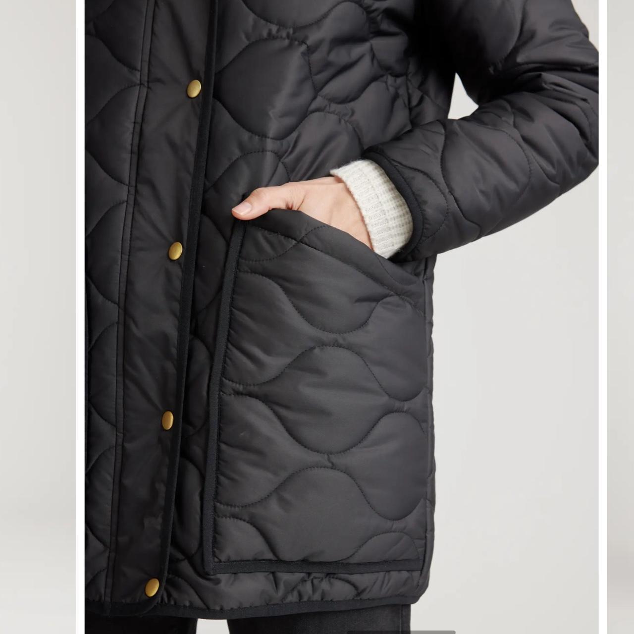 Quince Featherless Quilted Long Puffer Jacket BNWT... - Depop