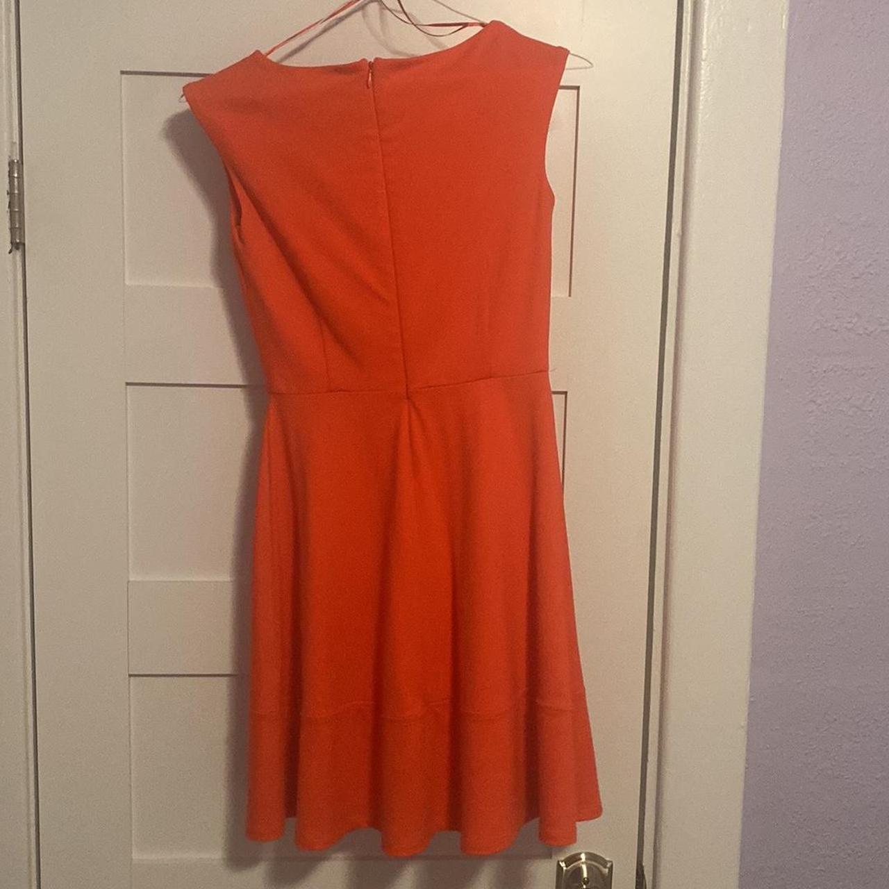 Cynthia Rowley Orange Dress Size 4 On a 5’7 body,... - Depop