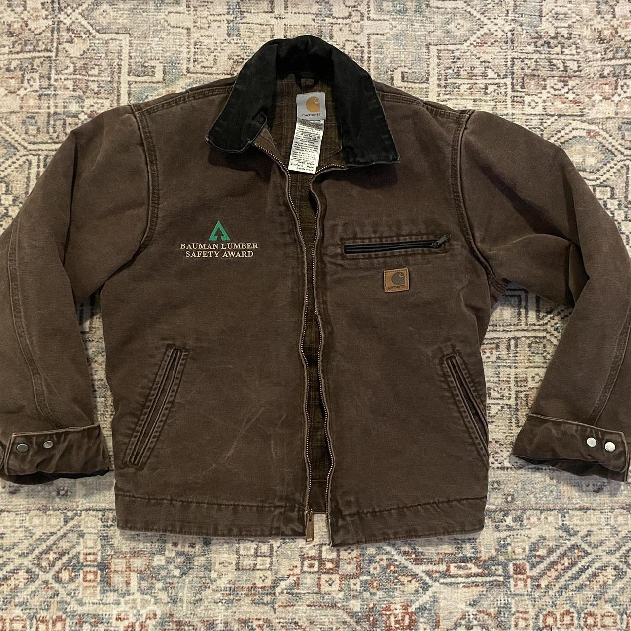 Amazing vintage brown Detroit carhartt! Probably one... - Depop