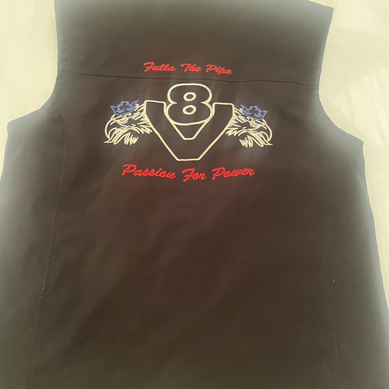 Black and red scaina truck gillet Good condition... | Depop