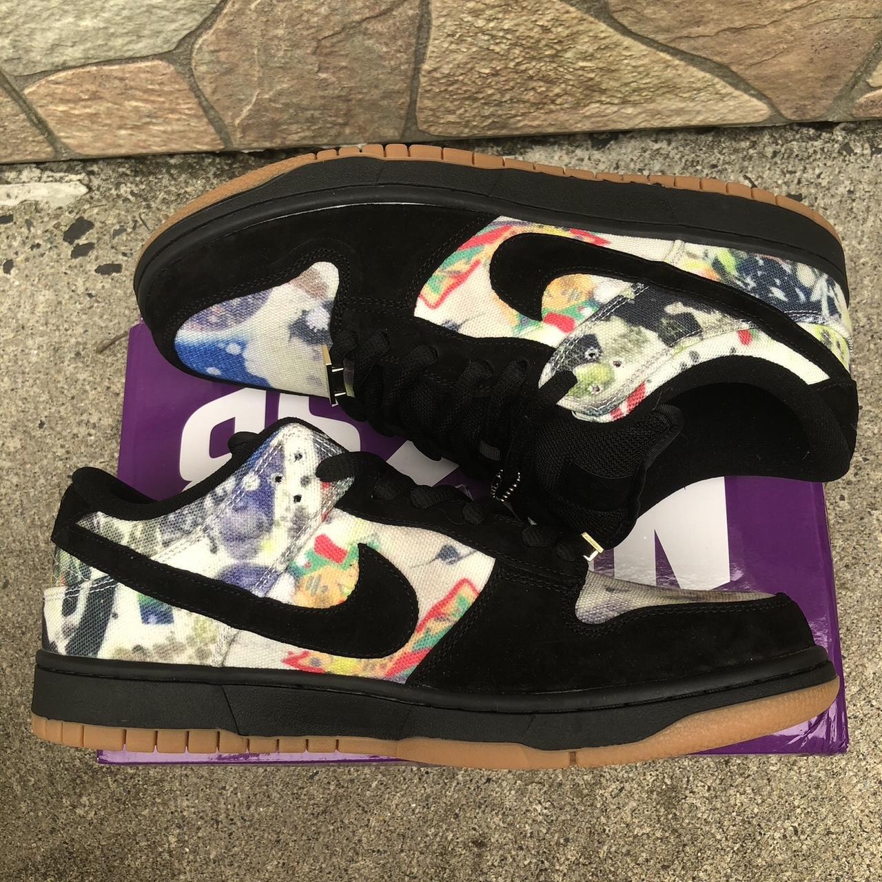 Supreme Dunks Brand New/ DS Size 9 Mens Fast... - Depop