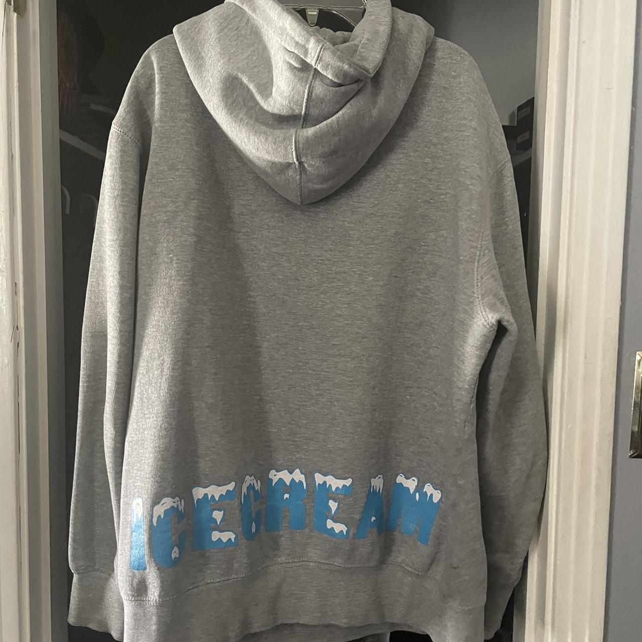 Ice Cream Hoodie Size L. Hoodie is from the late 2000s - Depop