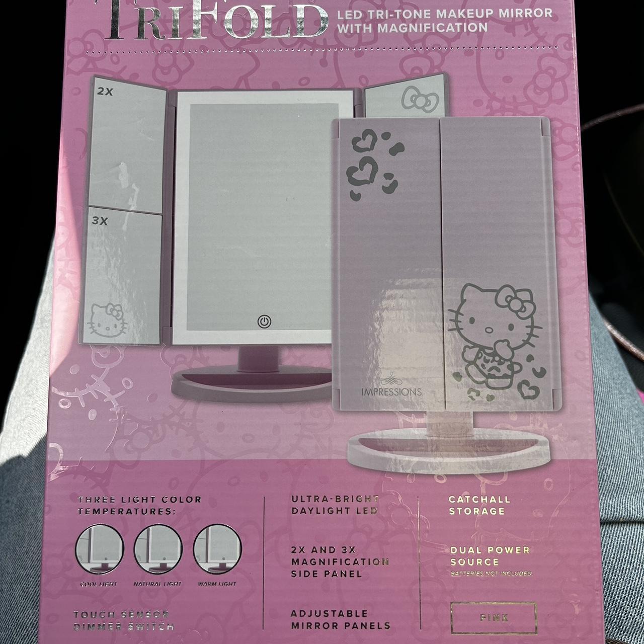 Hello kitty trifold mirror - Depop
