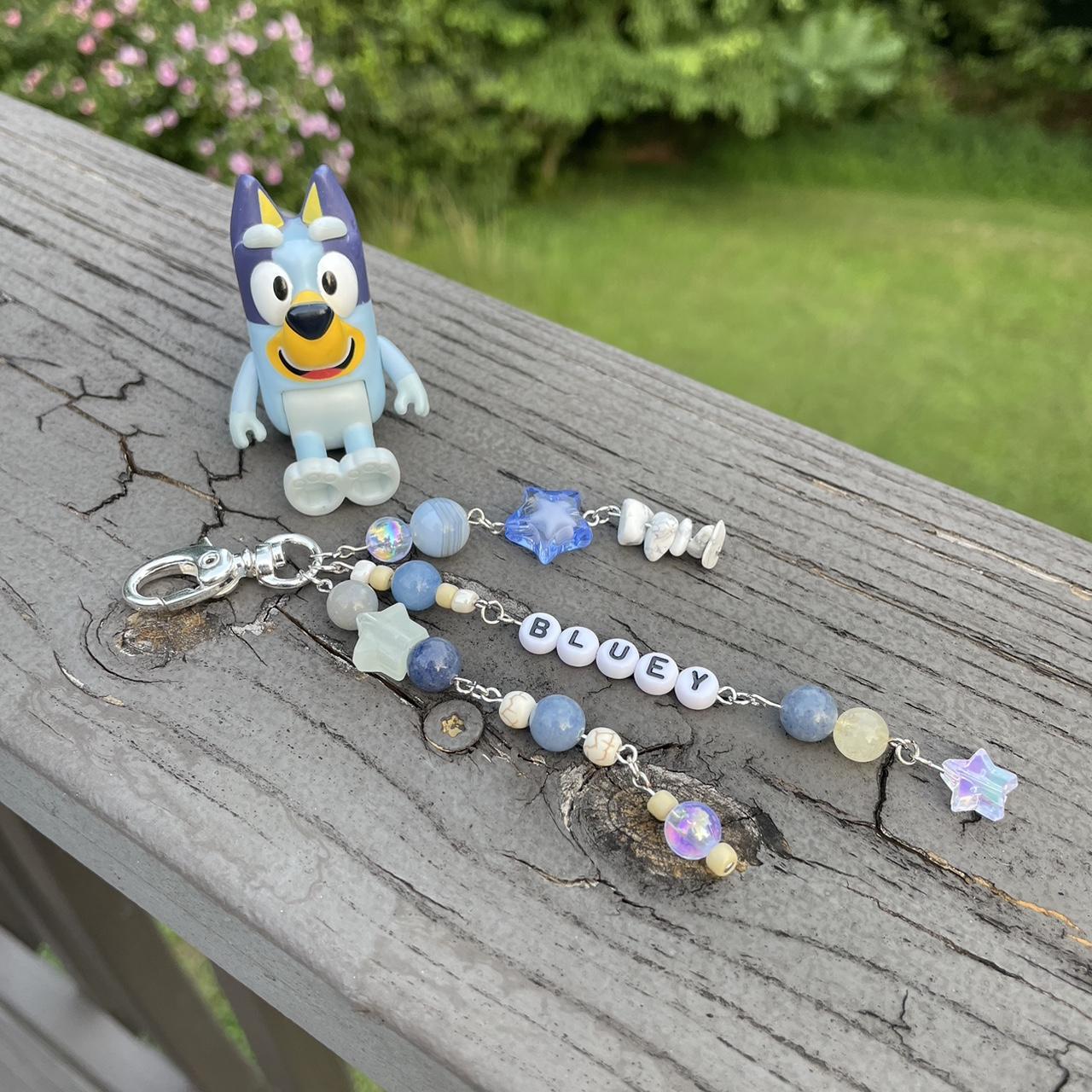 Bluey inspired keychain - handmade Each keychain is... - Depop