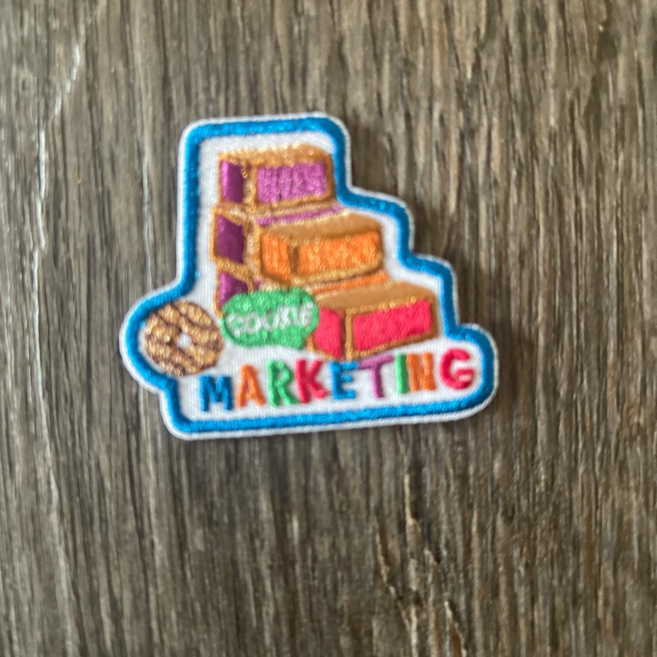 Cookie Marketing Patch #patches #girlscouts... - Depop