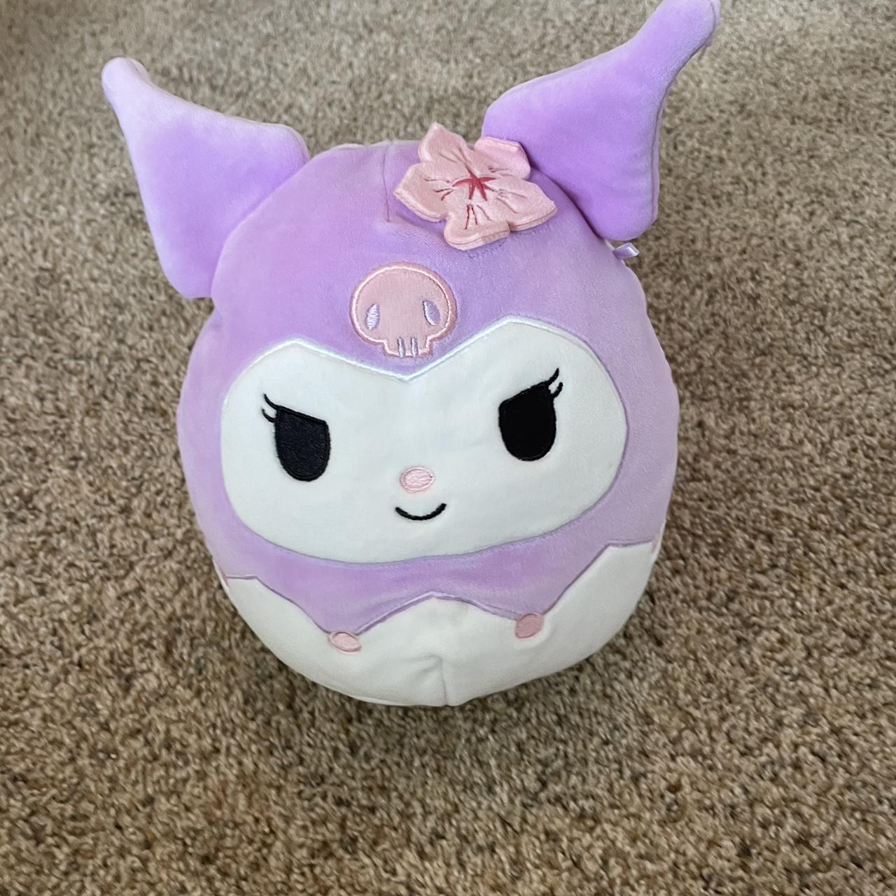 sakura pastel kuromi squishmallow - small stains on... - Depop