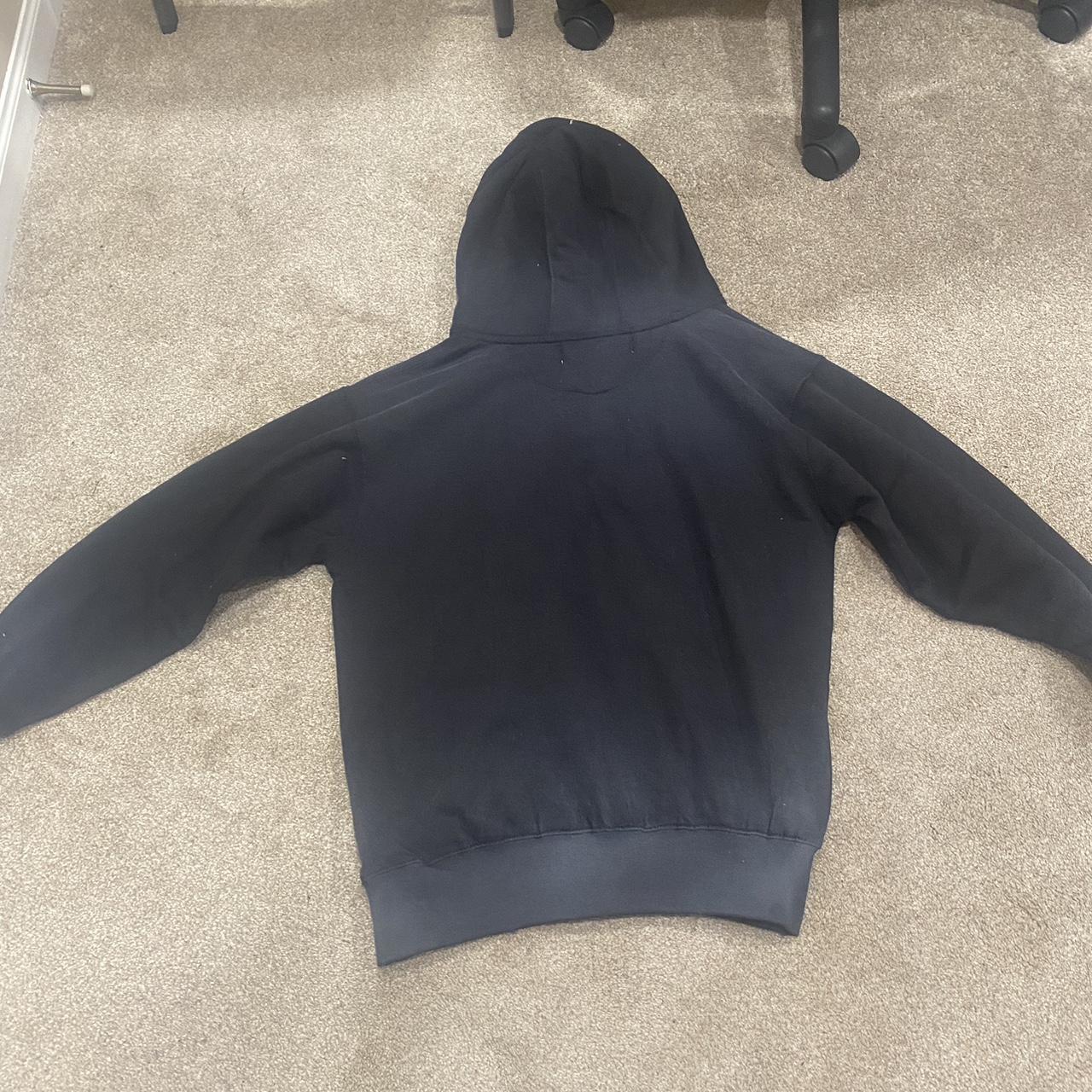 Mens graphic design rockstar dist hoodie - Depop