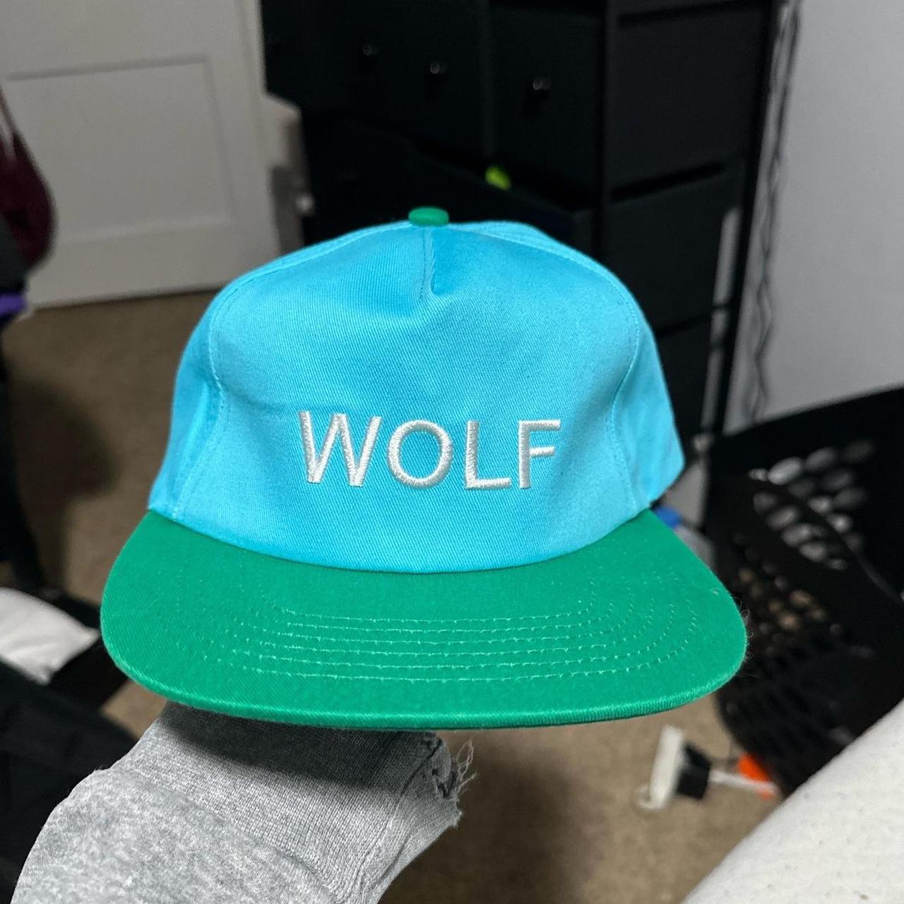 Golfwang Wolf Hat 10yr anniversary Worn... - Depop