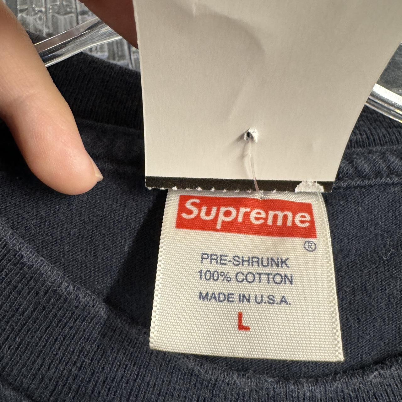 Supreme "Supreme Time" Size Large - Boxy Fit Clean... - Depop