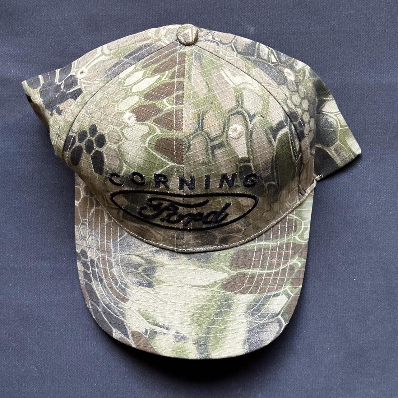 Ford Corning Camo Hat Adult size, adjustable Brand... - Depop