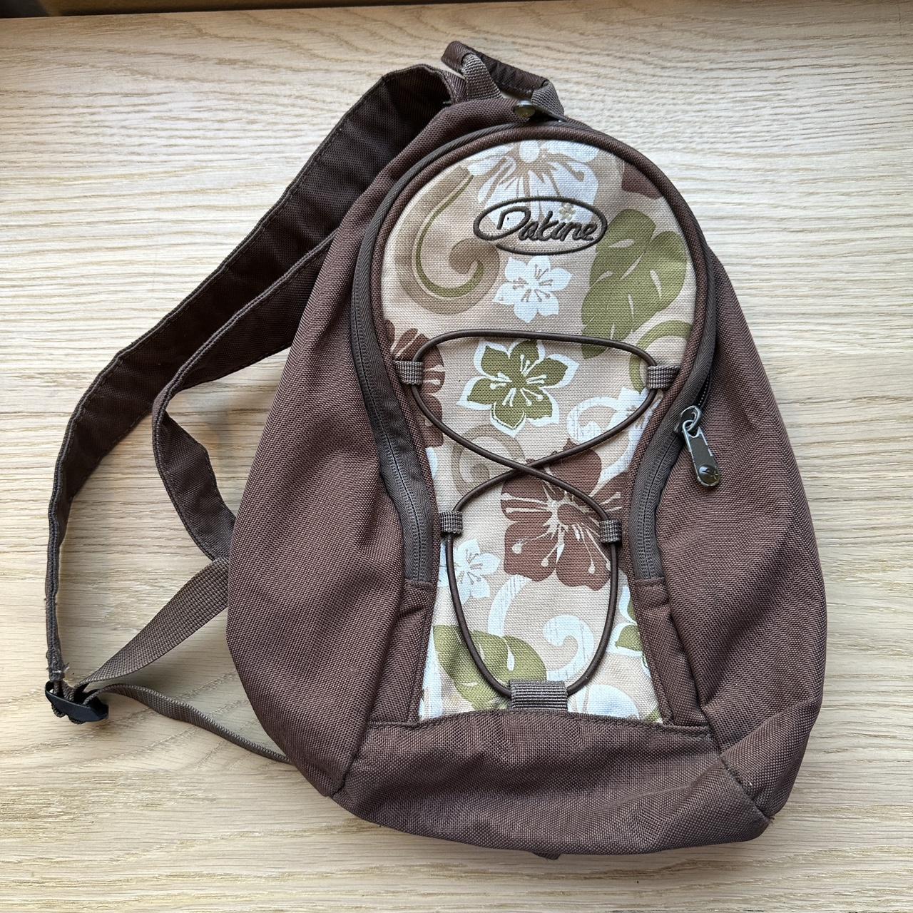 DAKINE BROWN MINI BACKPACK excellent condition,... - Depop