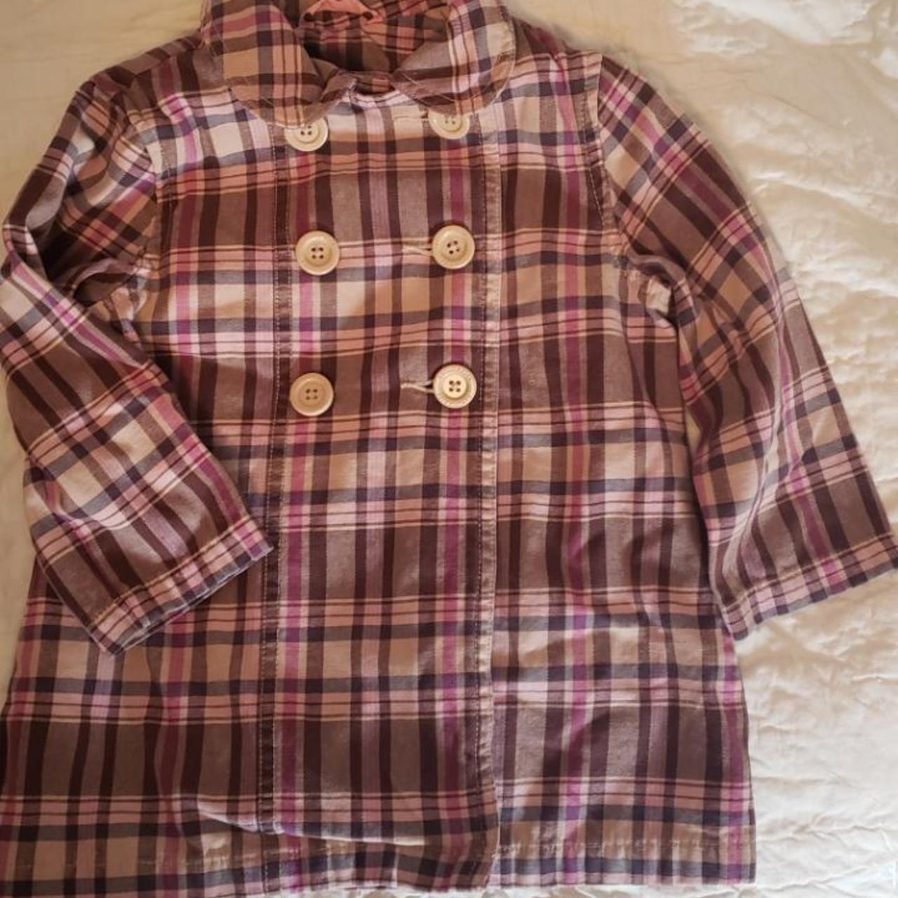 Baby Girl's Spring Jacket, size 18 months, cotton,... - Depop