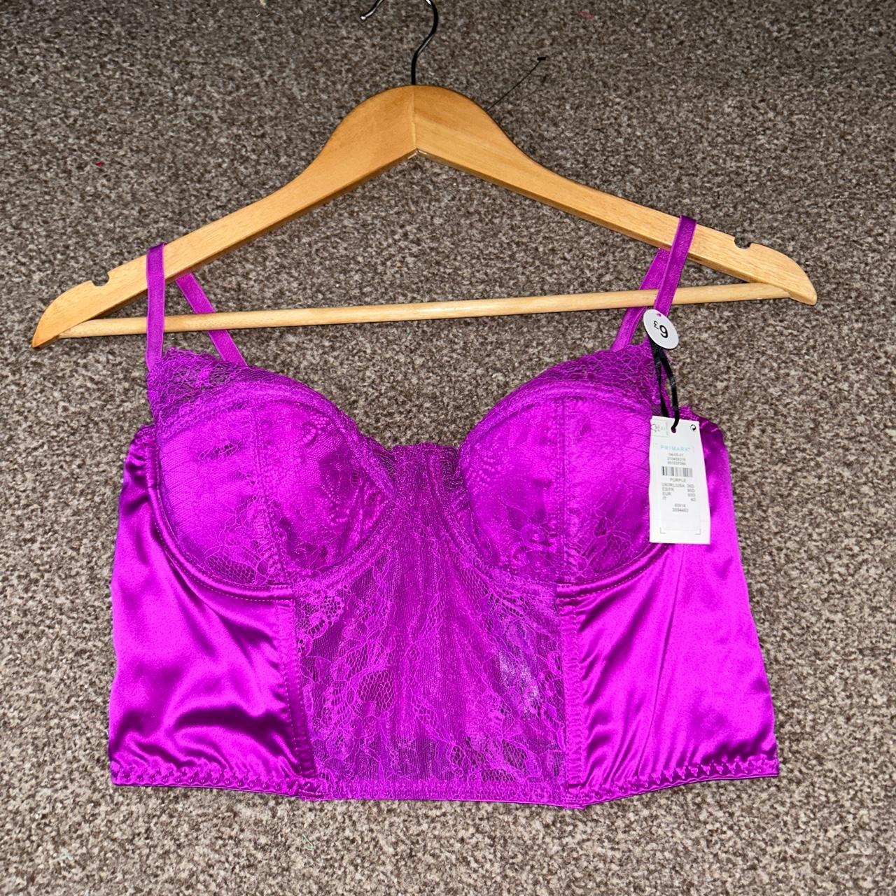 Primark Womens Purple Bra Depop