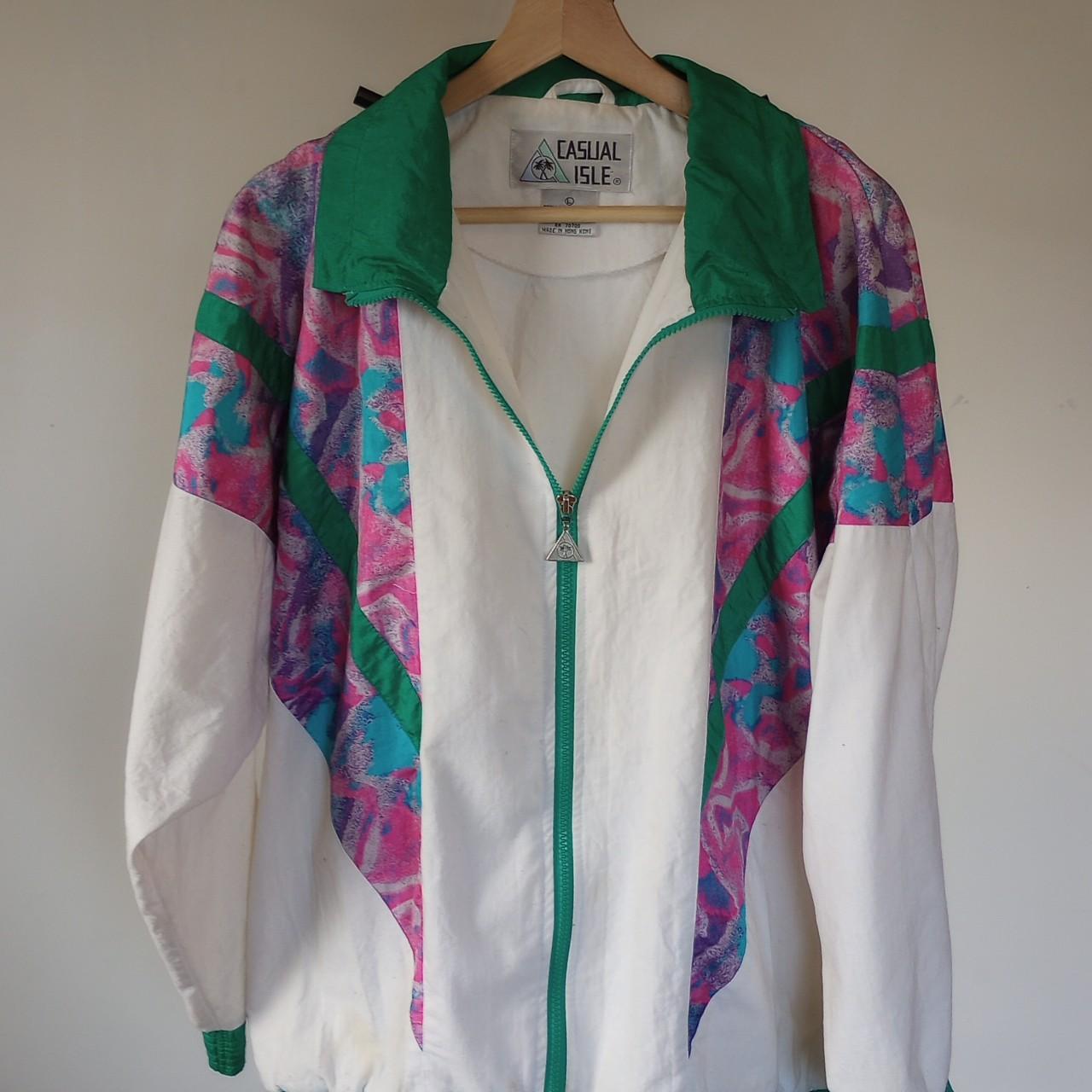 Vintage Casual Isle Brand Windbreaker Used Vintage... - Depop