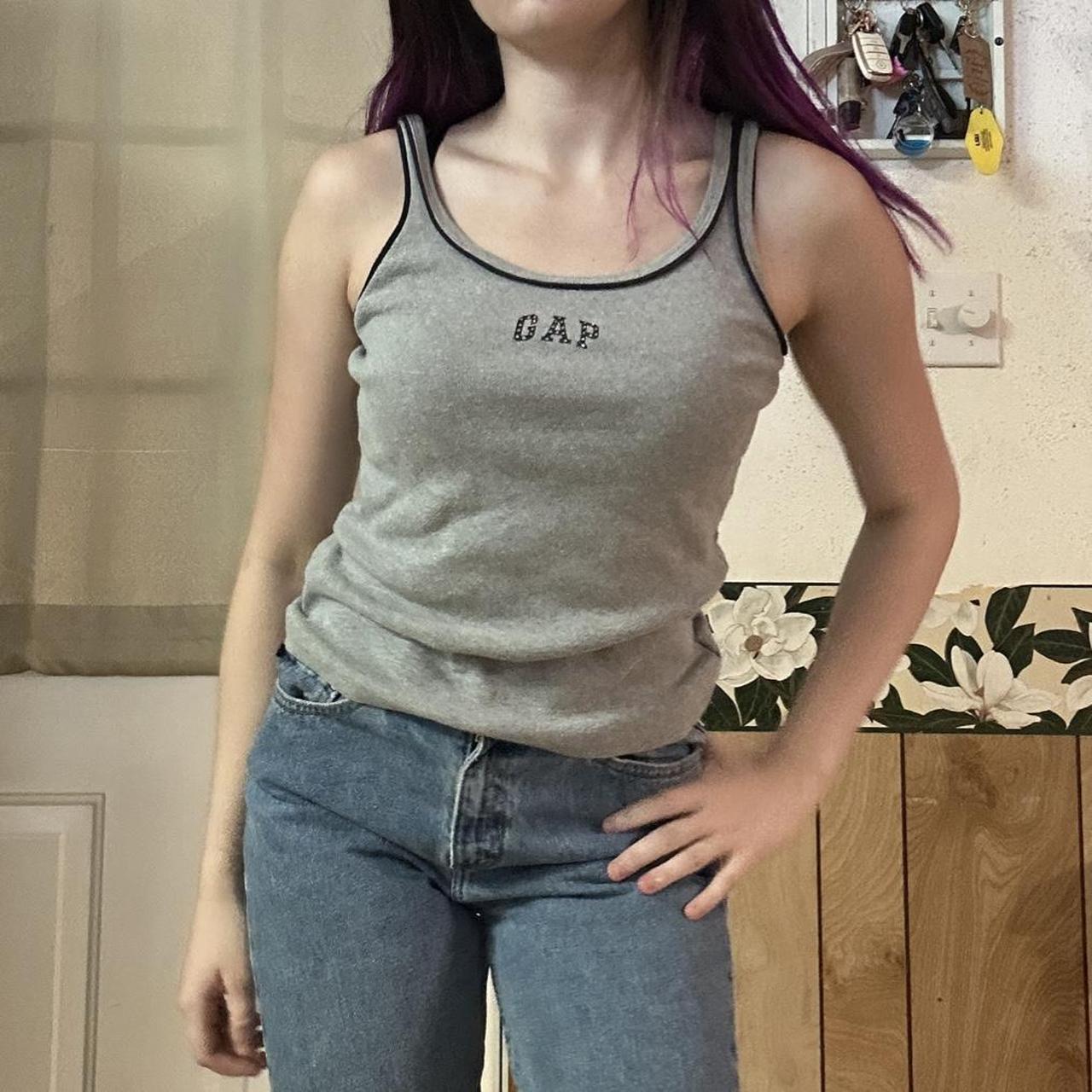 🖤Excellent condition gently used vintage GAP grey... - Depop