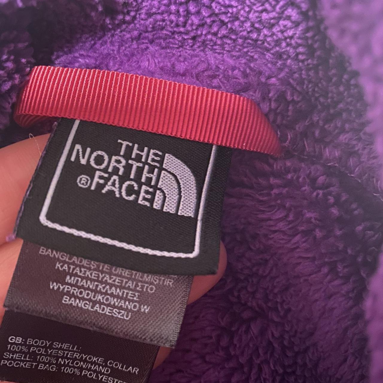 The North Face dark purple jacket SIDE POCKETS HAVE... - Depop