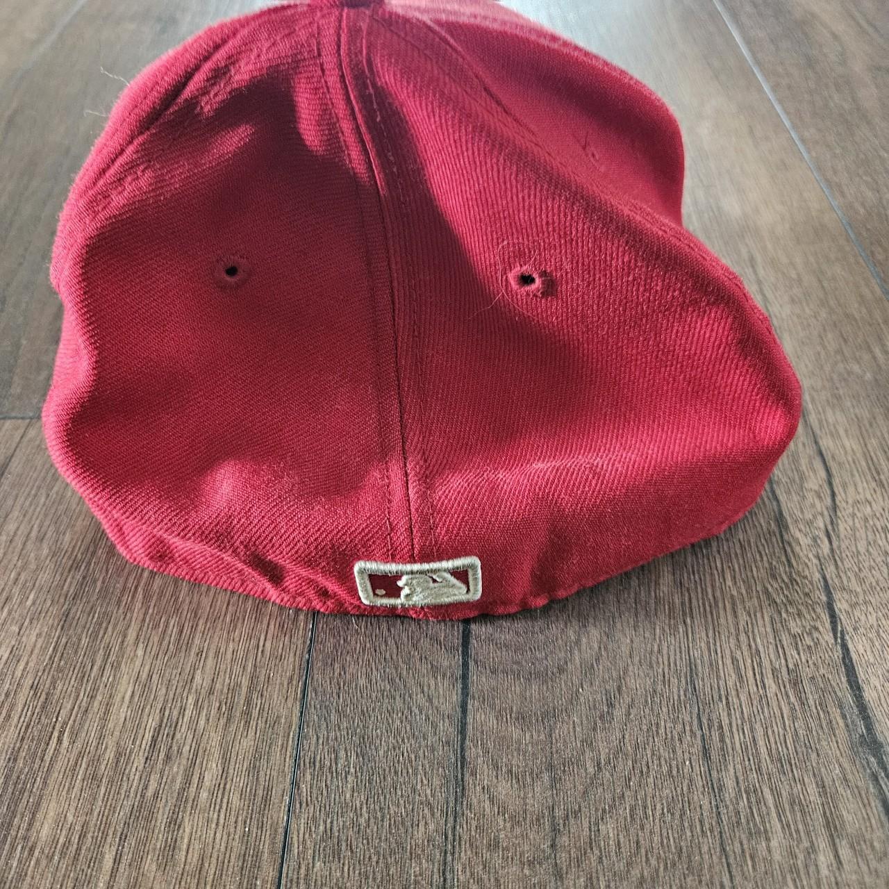 Red New York Yankees Genuine Merchandise Ball Cap.... - Depop