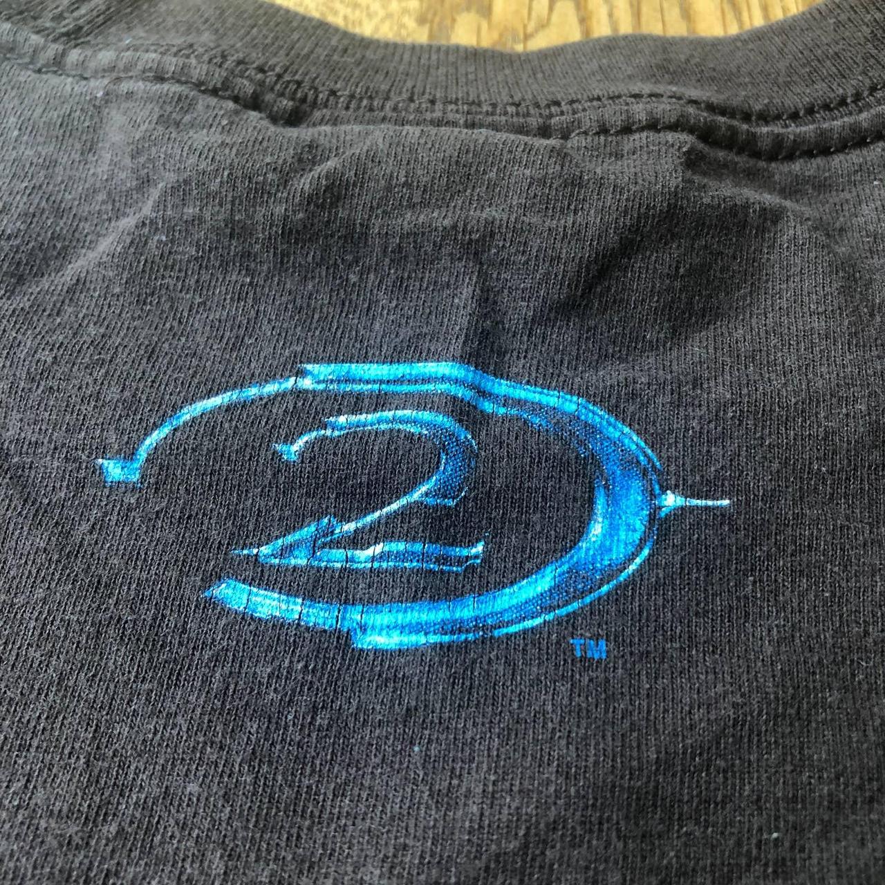Vintage XBOX Halo 2 Shirt. Brown t-shirt with Master... - Depop