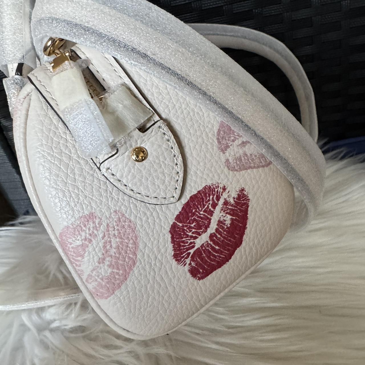 Coach Mini Rowan Crossbody Bag With Lips Print... | Depop