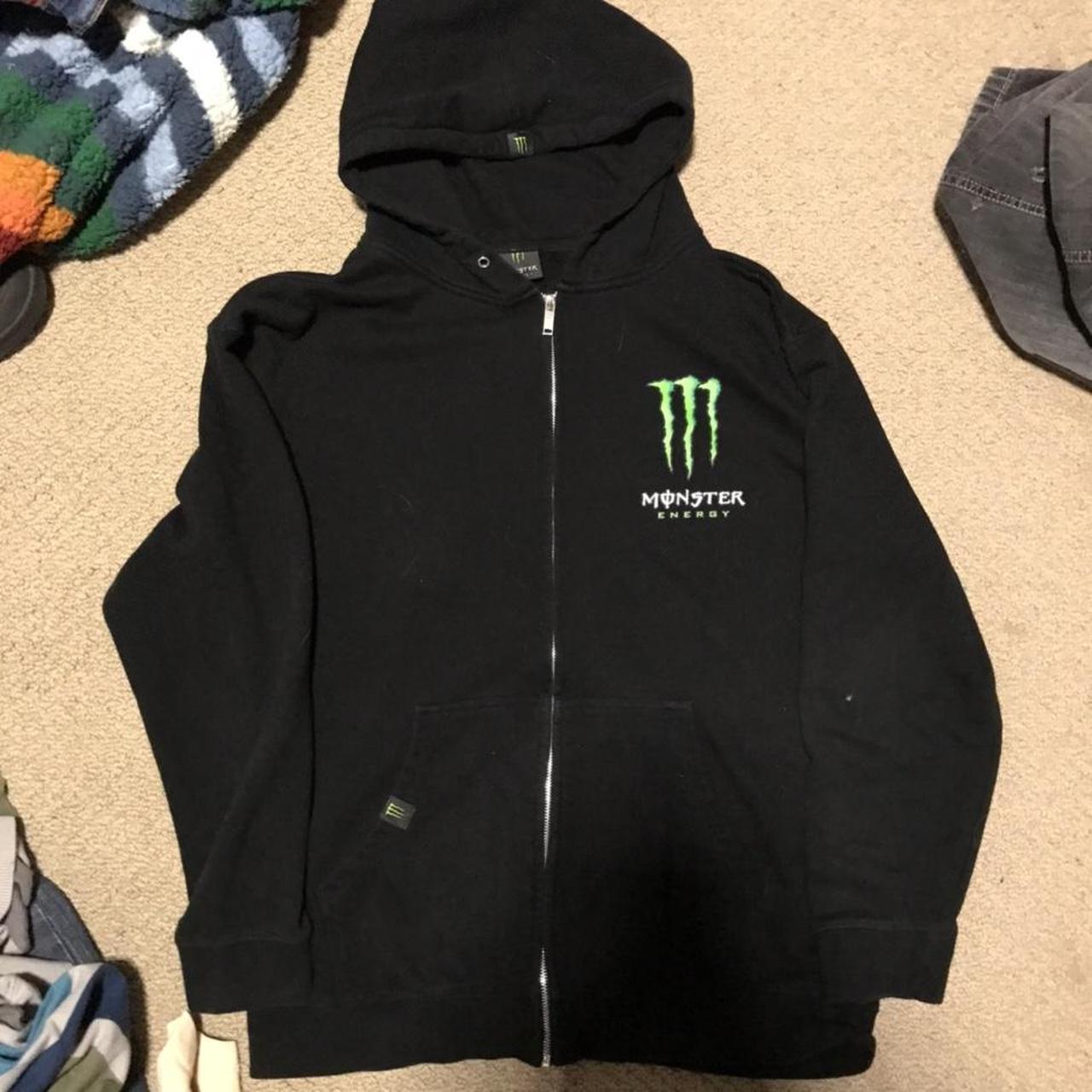 Super fire affliction style monster zip up Size... - Depop